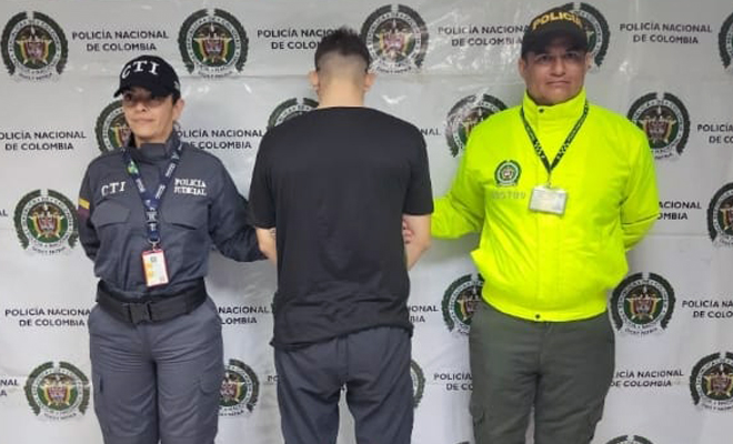 La Policía Nacional capturó a un hombre mediante orden judicial por los delitos de acto sexual ...